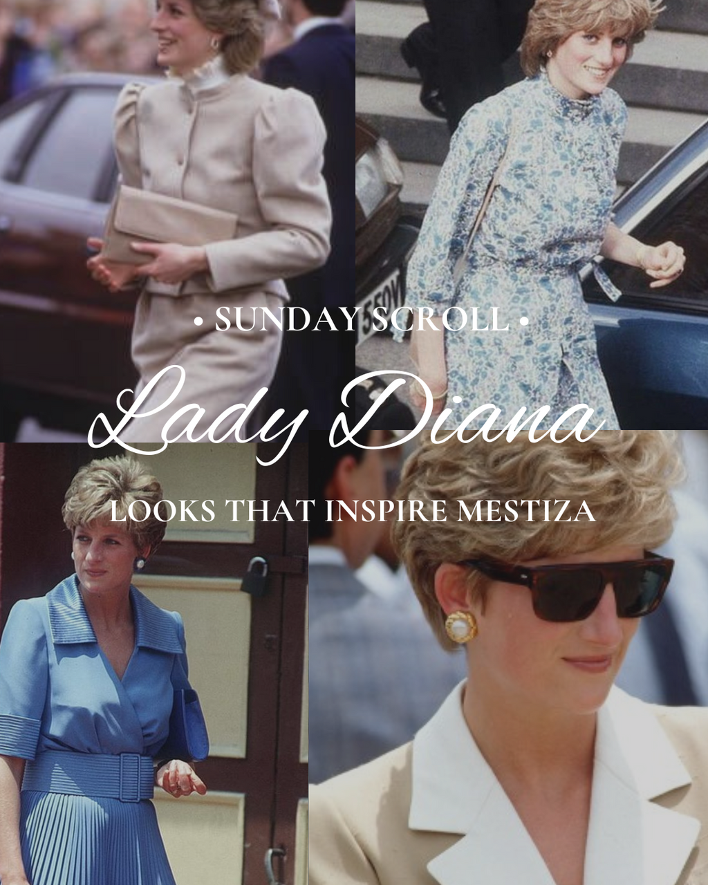 Sunday Scroll: Lady Diana Looks that Inspire Mestiza – MESTIZA NEW YORK